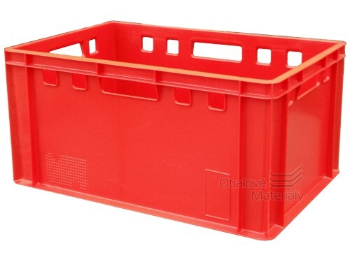 Plastová přepravka na maso E3 - Obalové Materiály