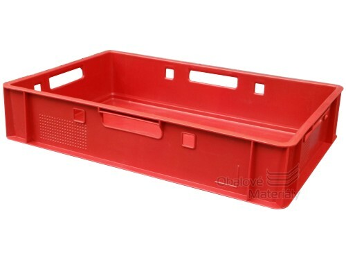 Přepravka na maso E1, 60x40x12,5 cm - Obalové Materiály